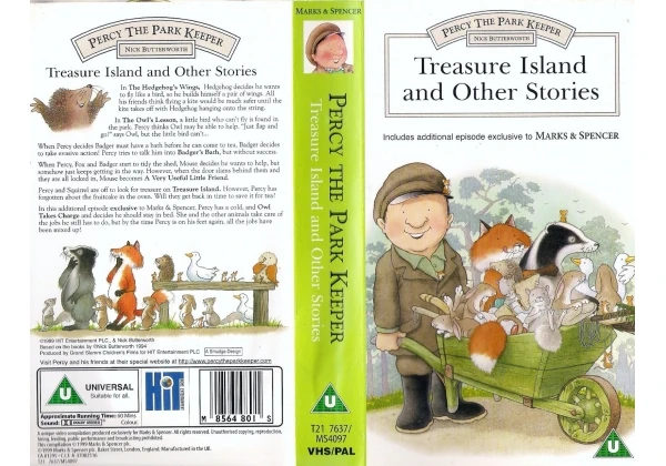 Treasure Island and Other Stories | Percy the Park Keeper Wiki | Fandom