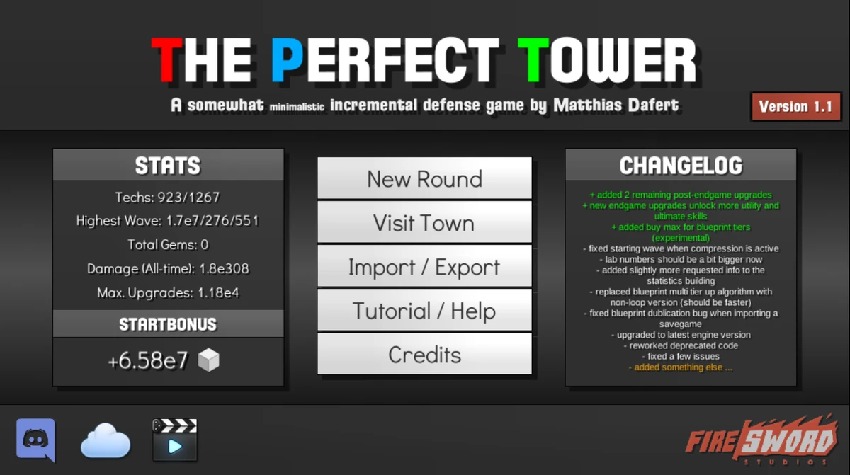 Main Menu | Perfect_Tower Wikia | Fandom