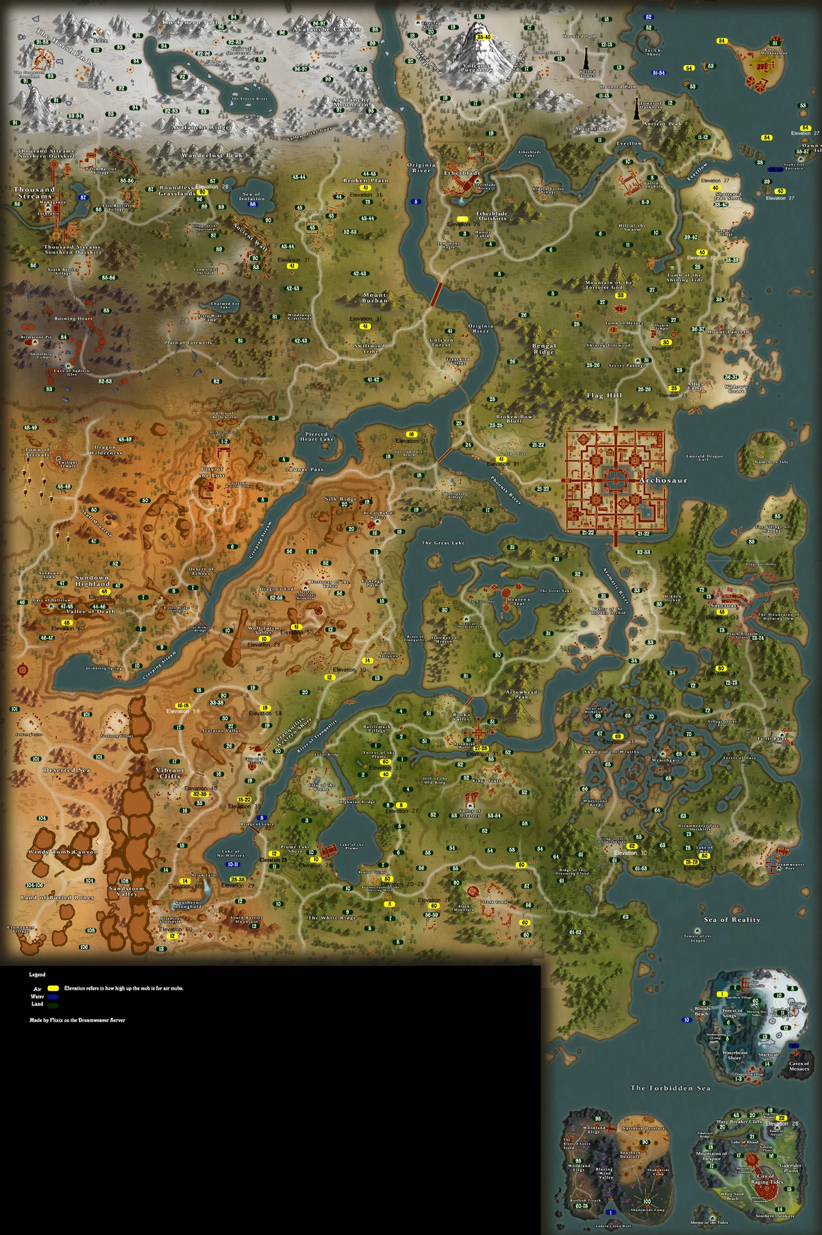 The World Map | PWP WIKI | Fandom