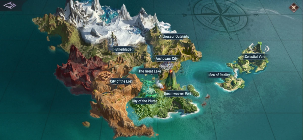 World Map | Perfect World Mobile Wiki | Fandom