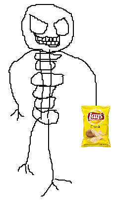 Chip-Eating Skeleton | Chronicles of Acbene Wiki | Fandom