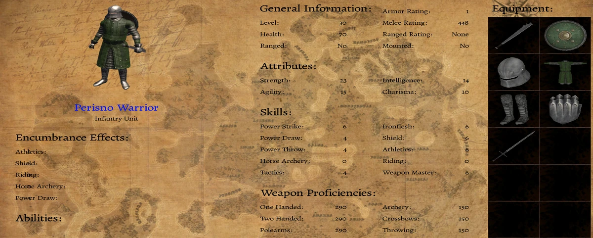 Perisno Warrior | Perisno Wiki | Fandom