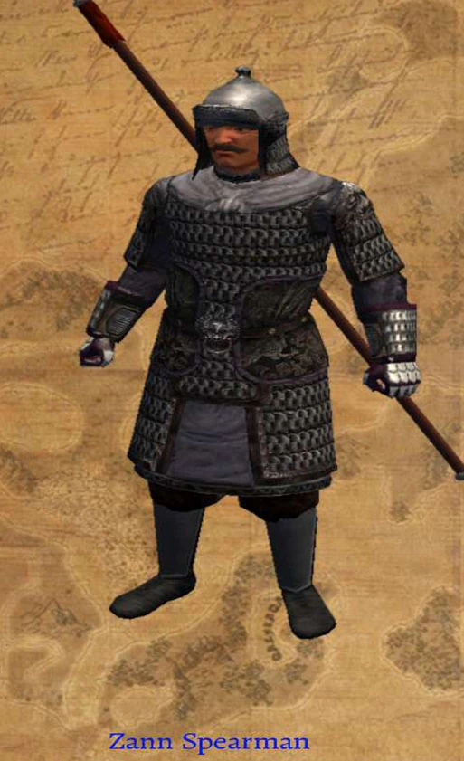 Medieval Spearman Map