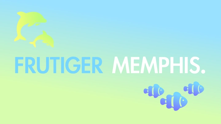Frutiger Memphis | Personal Aesthetics Wiki | Fandom
