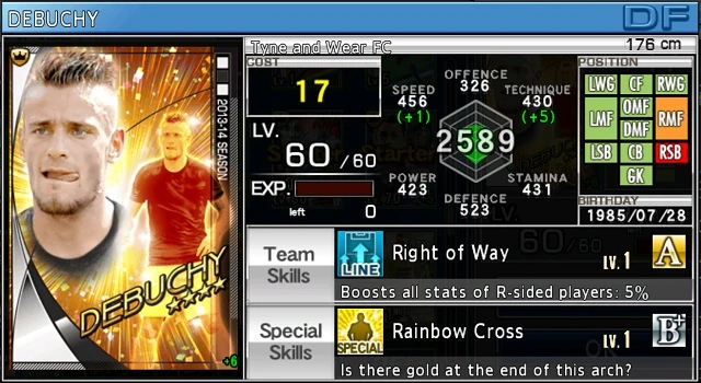 Debuchy | PES Manager Wiki | Fandom