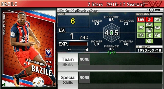Bazile | PES Manager Wiki | Fandom