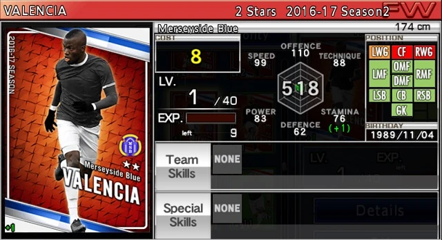 Valencia (Enner) | PES Manager Wiki | Fandom