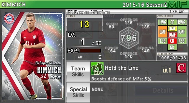 Kimmich | PES Manager Wiki | Fandom