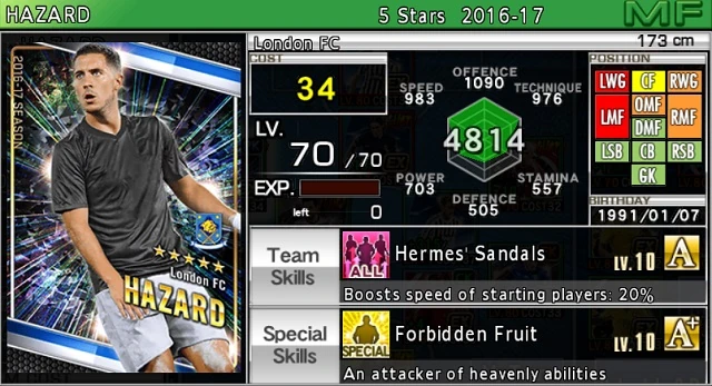 Hazard | PES Manager Wiki | Fandom