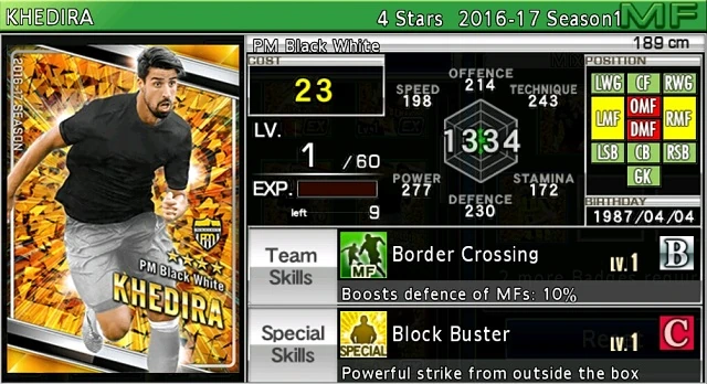 Khedira | PES Manager Wiki | Fandom