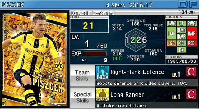 Piszczek | PES Manager Wiki | Fandom