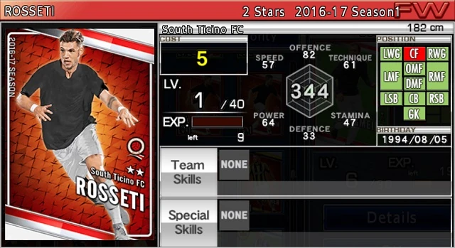 Rosseti | PES Manager Wiki | Fandom