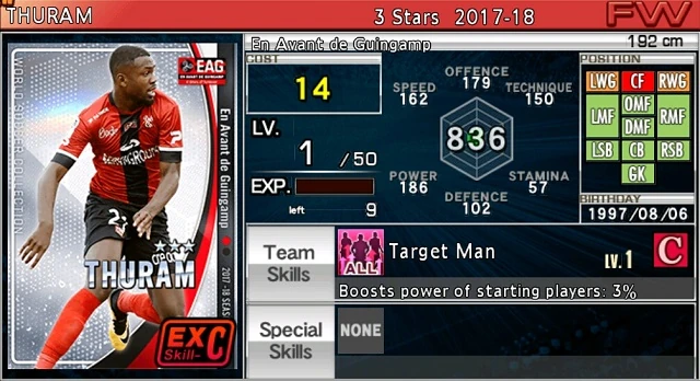 Thuram | PES Manager Wiki | Fandom