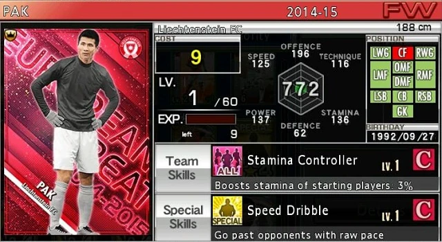 Pak | PES Manager Wiki | Fandom