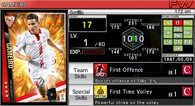 Gameiro | PES Manager Wiki | Fandom