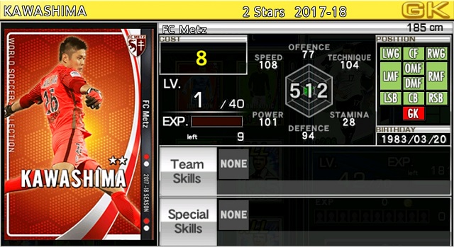 Kawashima Pes Manager Wiki Fandom