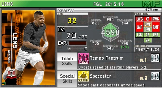 Lens | PES Manager Wiki | Fandom