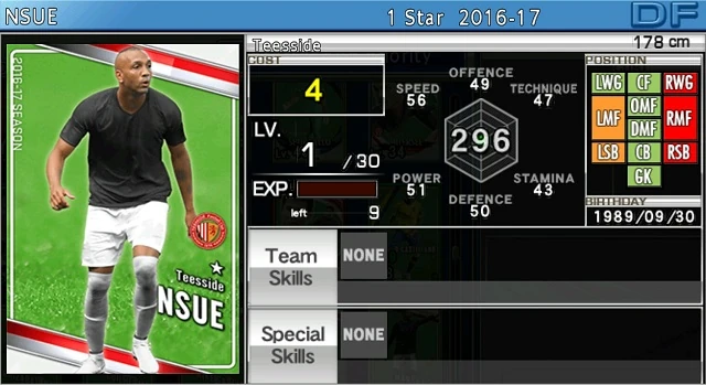 Nsue | PES Manager Wiki | Fandom