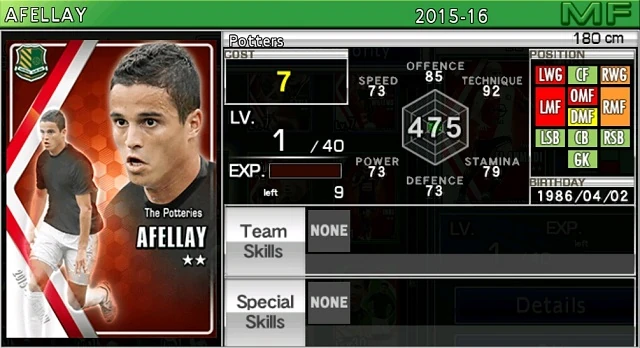 Afellay | PES Manager Wiki | Fandom