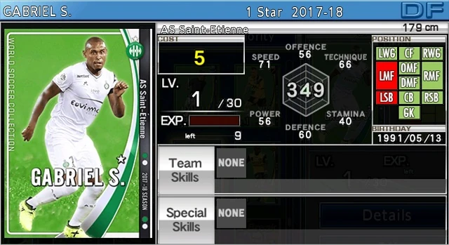 Gabriel S. | PES Manager Wiki | Fandom