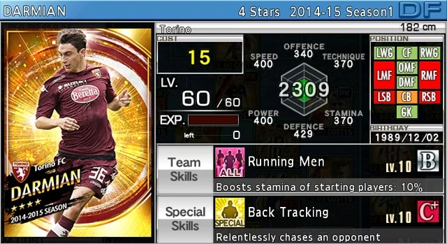 Darmian | PES Manager Wiki | Fandom