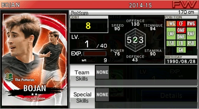 Bojan | PES Manager Wiki | Fandom