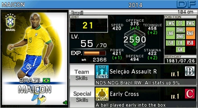 Maicon | PES Manager Wiki | Fandom