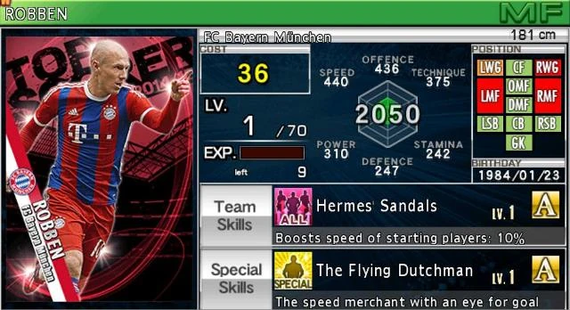 Robben | PES Manager Wiki | Fandom