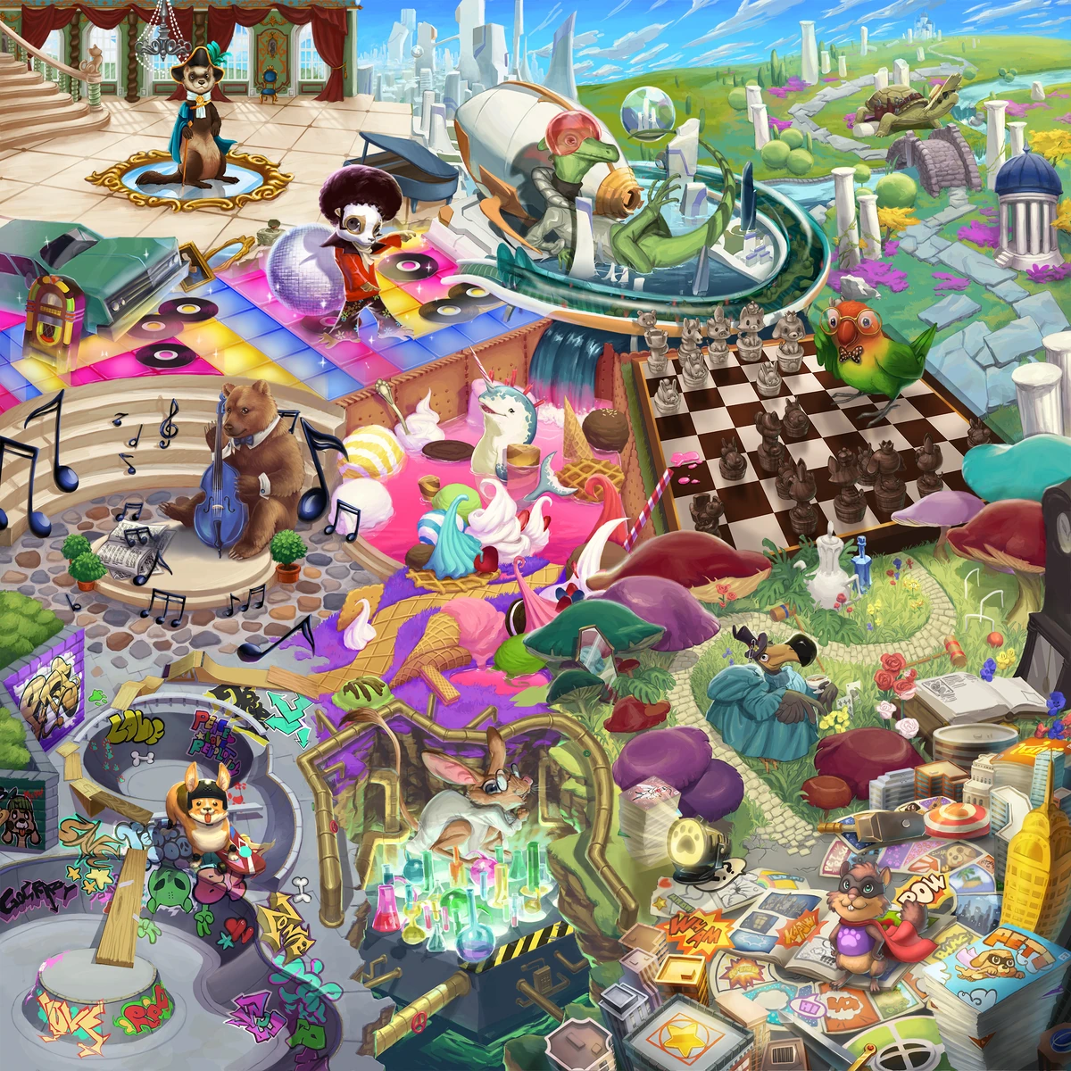 Wacky Wonderland | Pet Rescue Saga Wiki | Fandom