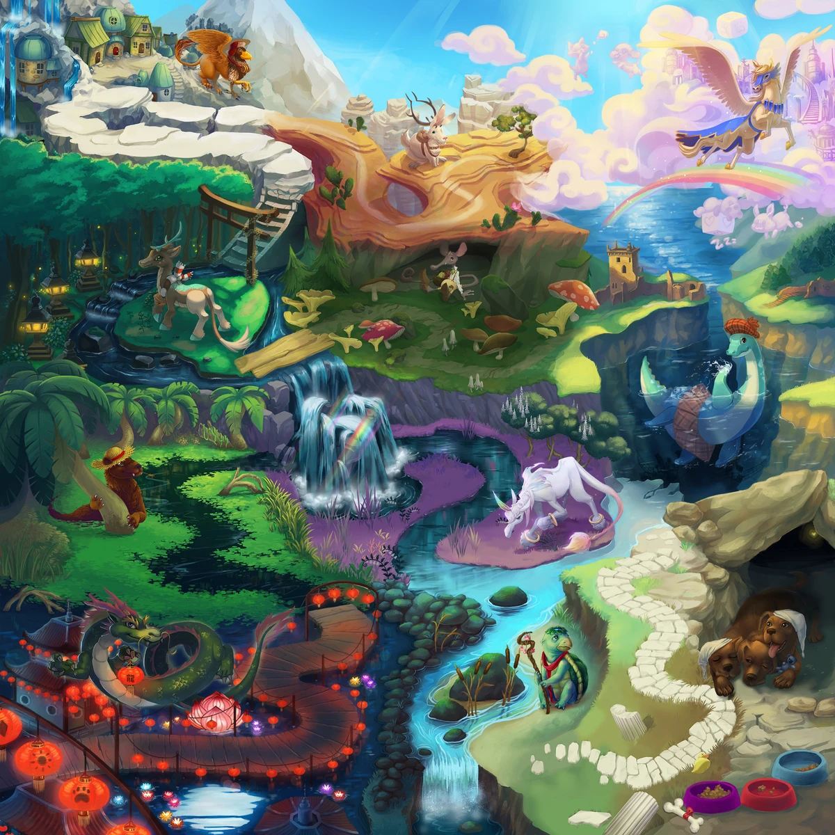Mythical Meadow | Pet Rescue Saga Wiki | Fandom