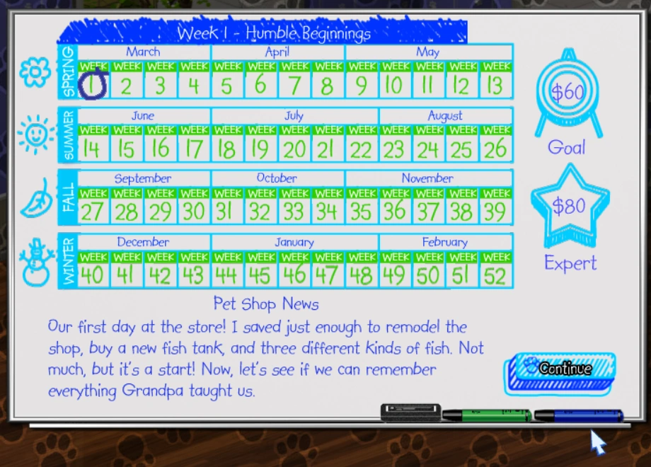 Calendar | Pet Shop Hop Wiki | Fandom