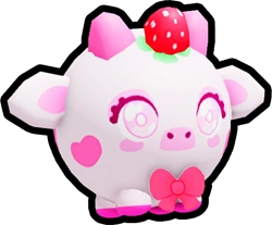 Strawberry Cow Ball (Pet Simulator 99) | Pet Simulator Wiki | Fandom