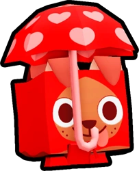 Raining Love Dog (Pet Simulator 99) | Pet Simulator Wiki | Fandom