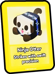Ninja Otter (Pet Simulator 99) | Pet Simulator Wiki | Fandom