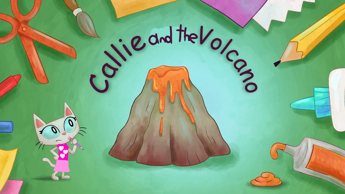 Callie and the volcano | Pete the cat and friends Wiki | Fandom