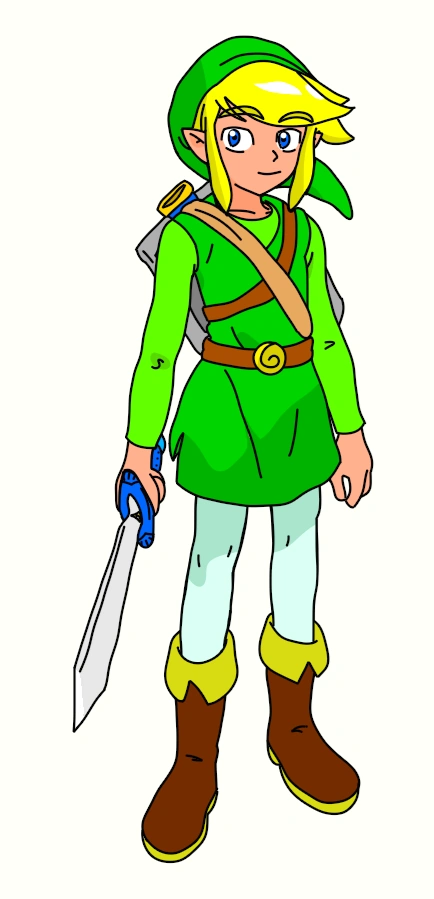 Main Characters (Link Pan (Version 2) Version) | Peter Pan Parodies ...