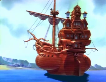 Jolly Roger Piratskip Peter Pan Jolly Roger: 47 2003 Peter Pan, Hook's