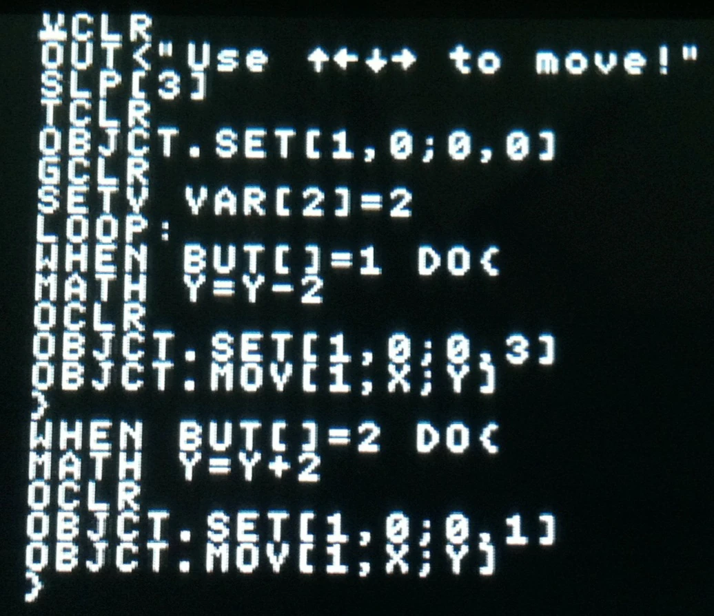 SimpleC Interpreter | Petit Computer Wiki | Fandom