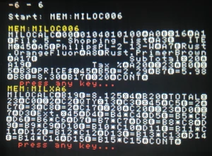 MCVIEW10 - MiloCalc spreadsheet Viewer (for debug) | Petit Computer Wiki | Fandom