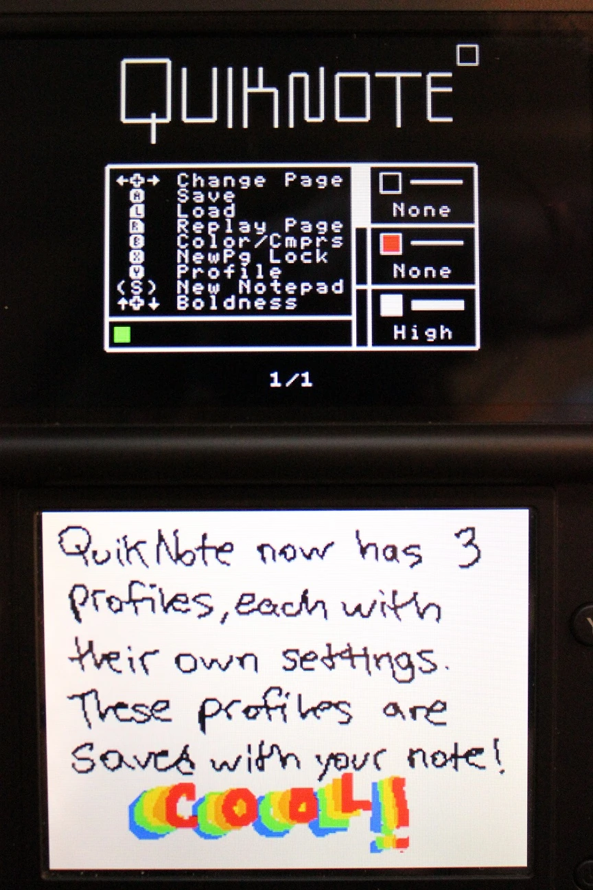 QuikNote | Petit Computer Wiki | Fandom