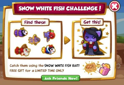 Snow White Fish Bait | Pet Society Wiki | Fandom