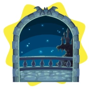Vampire Balcony with Bats | Pet Society Wiki | Fandom