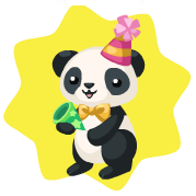 WWF Panda with Party Popper | Pet Society Wiki | Fandom