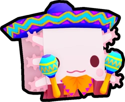 Sombrero Axolotl | Pets GO Wiki | Fandom