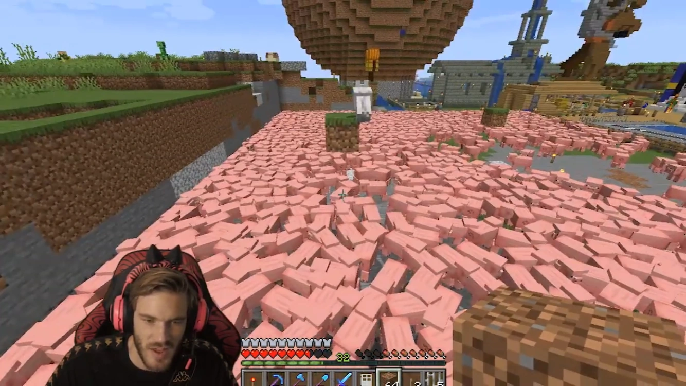 Pee Pee Poo Poo Army | PewDiePie Minecraft Series Wiki | Fandom