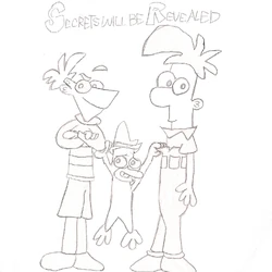 phineas and ferb second dimension coloring pages