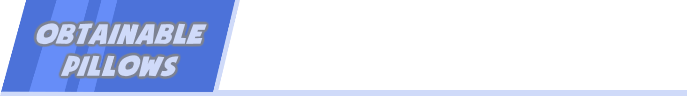Pillows | PFS Wiki | Fandom