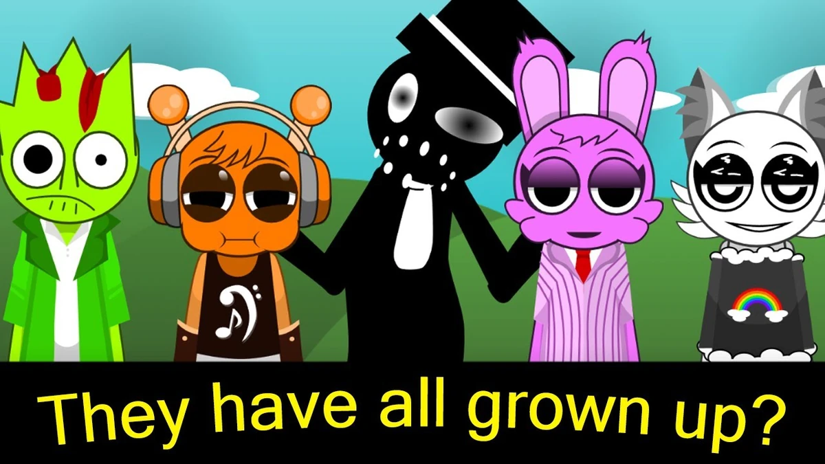 Sprunki Rejoyed have GROWN UP and they have JOBS?! | PghLFilms (Sprunki ...