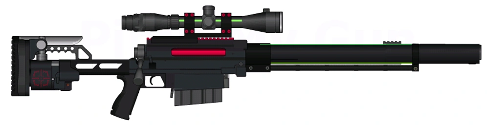 Professional Rifle | Pixel Gun Conception Wiki | Fandom
