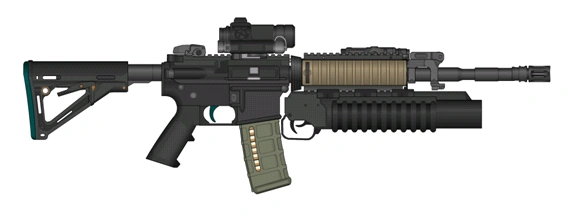 Combat Carbine Up2 | Pixel Gun Conception Wiki | Fandom